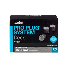 Deck Plugs for TruNorth® boards – Composite Decks